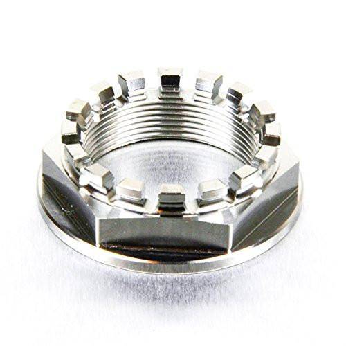 Titanium 6 Pt. Axle Nut: Ducati 748-998, 848, SF848, MTS1000-1100, S2R ...