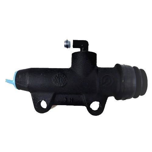 BREMBO Rear Brake Master Cylinder - 11mm Piston [Top entry]: Black Color