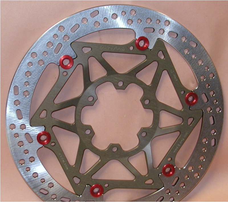 Braketech 320MM X 6MM Axis/SBK Rotor, Zero Offset, Left/Right Set ...