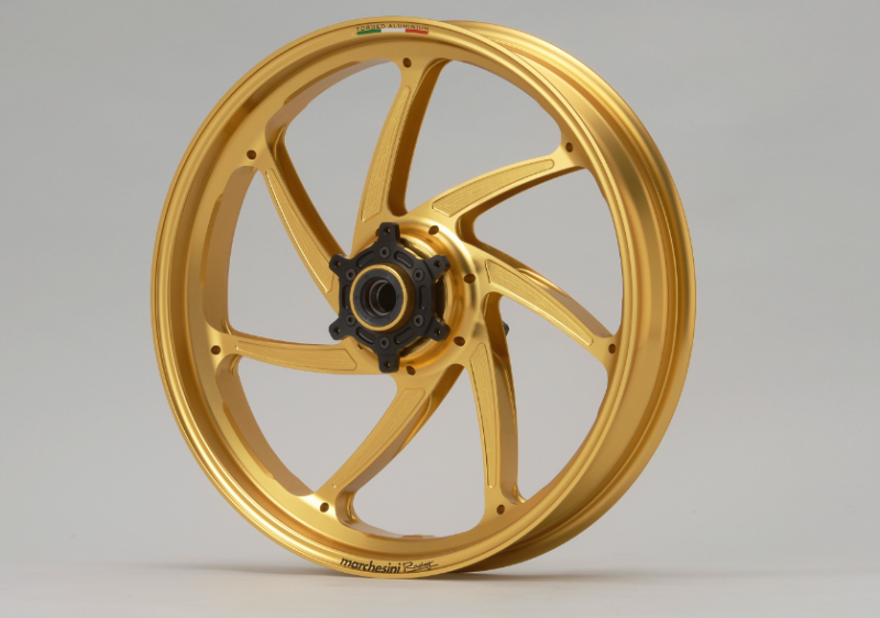 MARCHESINI M7RS Genesis Aluminum Wheelset: Yamaha R1 - Gold