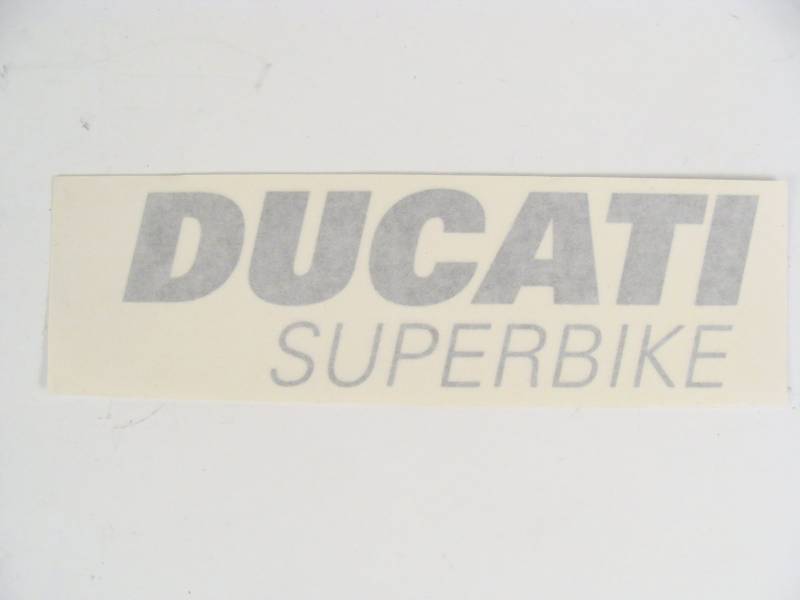 Ducati Superbike Modern Sticker - Large