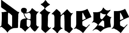 DAINESE Gothic Style Sticker